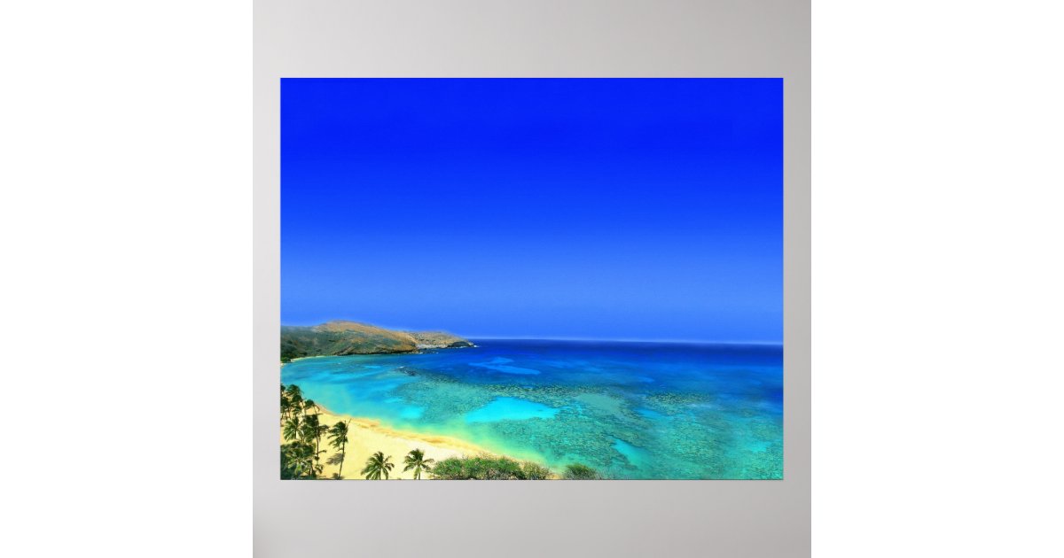 Tropical Island Poster | Zazzle