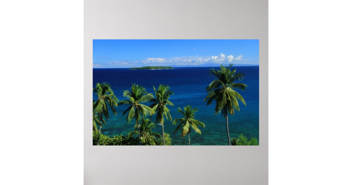 Tropical Island Print | Zazzle