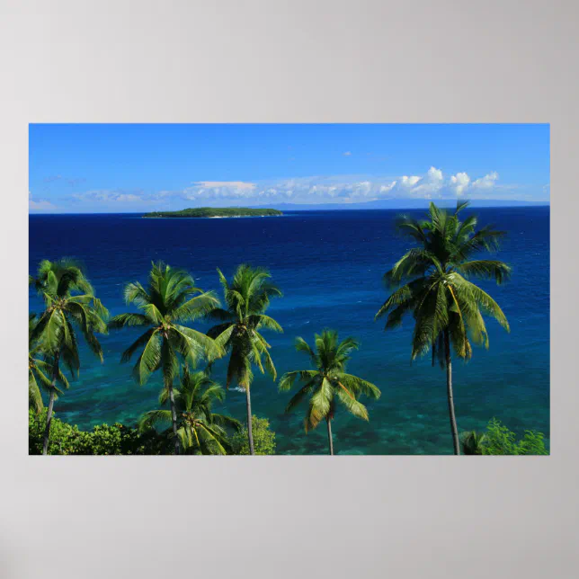 Tropical Island Print | Zazzle