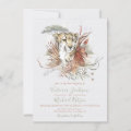 Tropical Jungle Cheetah Wedding invitations | Zazzle