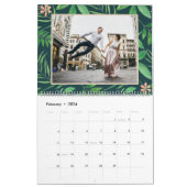 Tropical Leaves 2022 Editable Year Photo Calendar | Zazzle