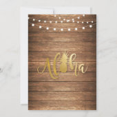 Tropical Luau Aloha Floral Engagement Party Invite | Zazzle