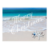 Beach Christmas Cards - Greeting & Photo Cards | Zazzle