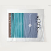 Tropical moonlit beach photo booth backdrop | Zazzle