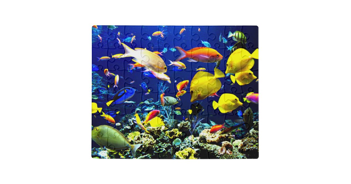 Tropical Ocean Life Jigsaw Puzzle | Zazzle