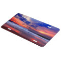 Tropical Ocean Sunset License Plate | Zazzle