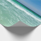 Tropical Ocean Waves Beautiful Beach Wrapping Paper | Zazzle