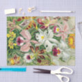 Tropical Orchid Flowers Floral Tissue Paper | Zazzle
