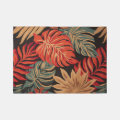 Tropical Palm Tree Leaf | Palm Frond Rug | Zazzle