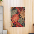 Tropical Palm Tree Leaf | Palm Frond Rug | Zazzle
