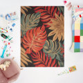Tropical Palm Tree Leaf | Palm Frond Rug | Zazzle