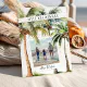 Tropical Palm Tree Mele kalikimaka Christmas Holiday Card | Zazzle