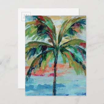 Tropical | Palm Tree Postcard | Zazzle