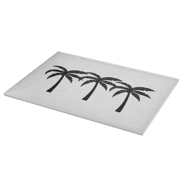 Tropical Palm Trees Cutting Board | Zazzle