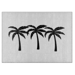 Tropical Palm Trees Cutting Board | Zazzle