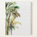 Tropical Palm Trees Modern Wedding Planner | Zazzle