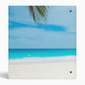 Tropical Paradise Beach Binder | Zazzle