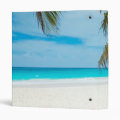Tropical Paradise Beach Binder | Zazzle