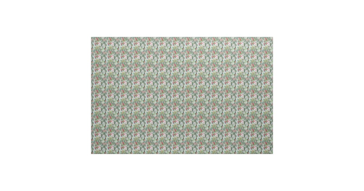 Tropical Paradise Fabric | Zazzle