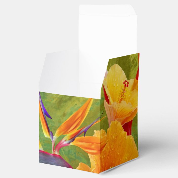 Tropical Paradise Favor Box | Zazzle.com