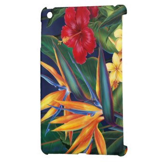 Tropical Paradise Hawaiian iPad Mini Cases | Zazzle
