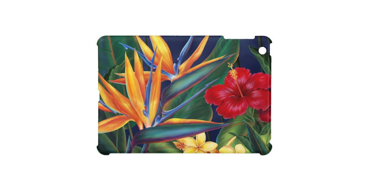 Tropical Paradise Hawaiian iPad Mini Cases | Zazzle
