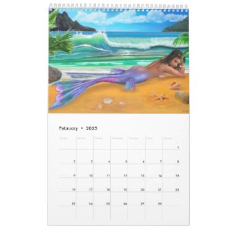 TROPICAL PARADISE ISLANDS CALENDAR | Zazzle