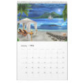 TROPICAL PARADISE ISLANDS CALENDAR | Zazzle