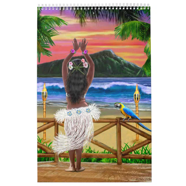 TROPICAL PARADISE ISLANDS CALENDAR | Zazzle