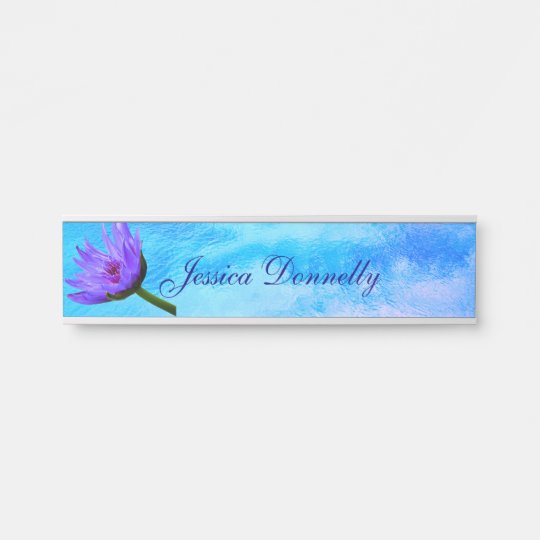 "Tropical Paradise" Name Door Name Plate Sign | Zazzle.com