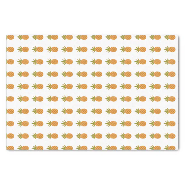 Tropical Pineapple Tissue Paper | Zazzle