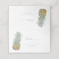 Tropical Pineapple Wedding Table Number Seating Place Card | Zazzle