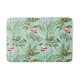Tropical Pink Flamingo Bath Mat | Zazzle