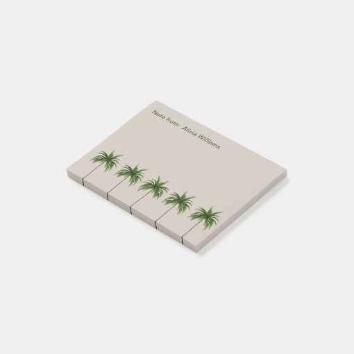 Tropical Professional Communication Post-it Notes | Zazzle