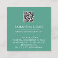 Tropical QR Code Business Card –Tropical Flower | Zazzle
