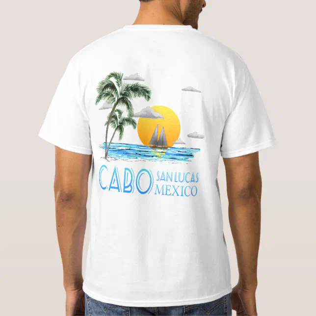 Tropical Sailing Cabo San Lucas Mexico T-Shirt | Zazzle