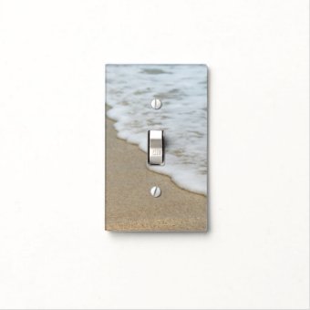 Tropical Sea And Sand Beach Themed Light Switch Cover | Zazzle
