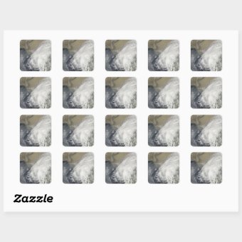 Tropical Storm Phyan Square Sticker | Zazzle