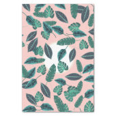 Tropical Summer Pink Green Leaves Sunset Pattern Tissue Paper | Zazzle