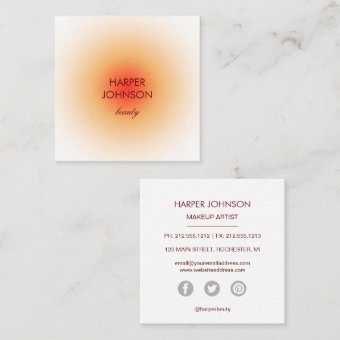 tropical sun business card | Zazzle