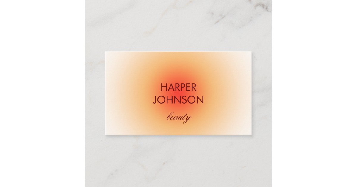 tropical sun business card | Zazzle