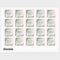 Tropical Themed Pink Product Labels | Zazzle