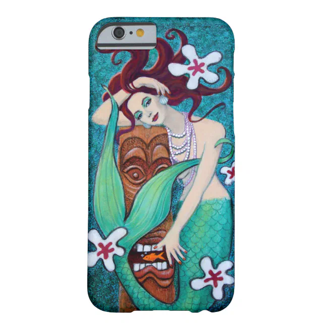 Tropical Tiki Mermaid iPhone 6 case | Zazzle