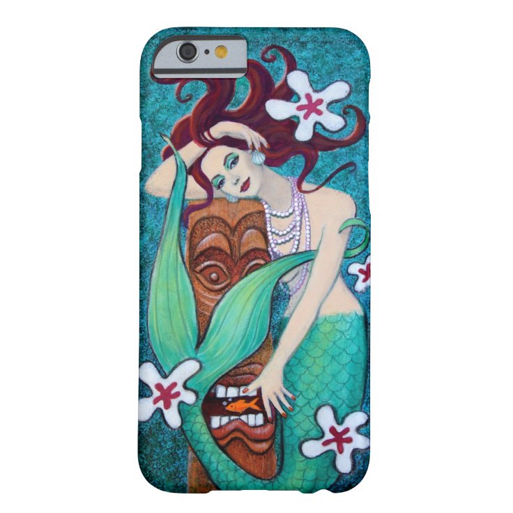 Tropical Tiki Mermaid iPhone 6 case | Zazzle