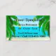 Tropical Travel Specialist Beach Theme Business Card | Zazzle