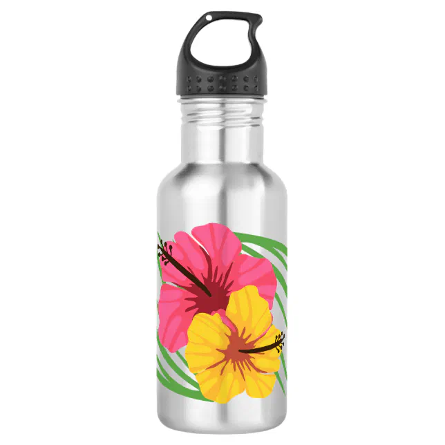 Tropical Water Bottle | Zazzle
