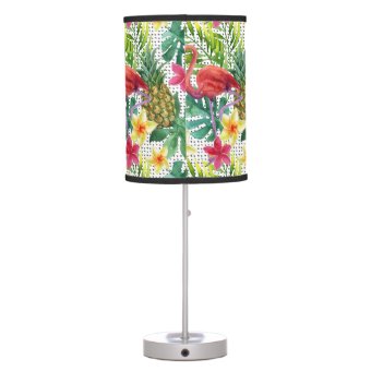 Tropical Watercolor Table Lamp | Zazzle