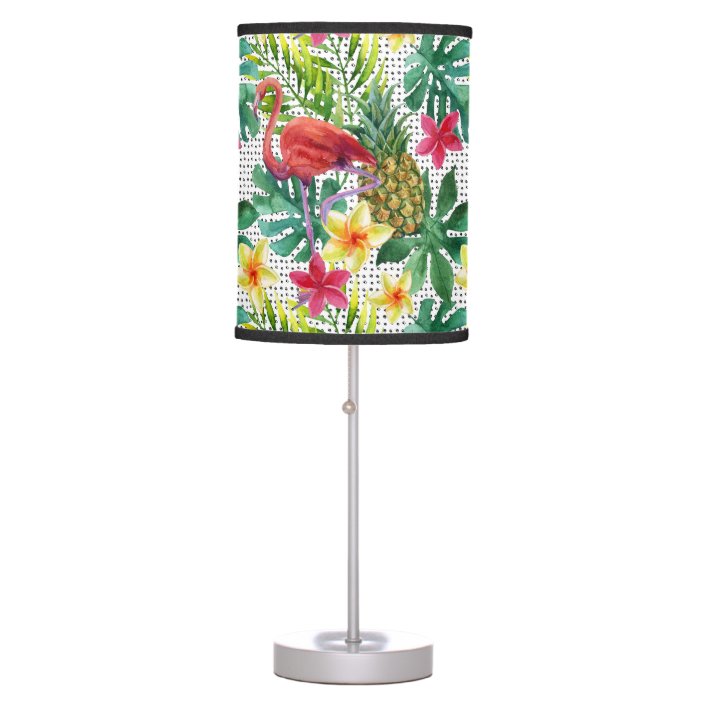Tropical Watercolor Table Lamp | Zazzle.com