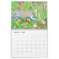 Tropical Watercolors Calendar | Zazzle