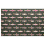 Trout Fishing Fabric | Zazzle